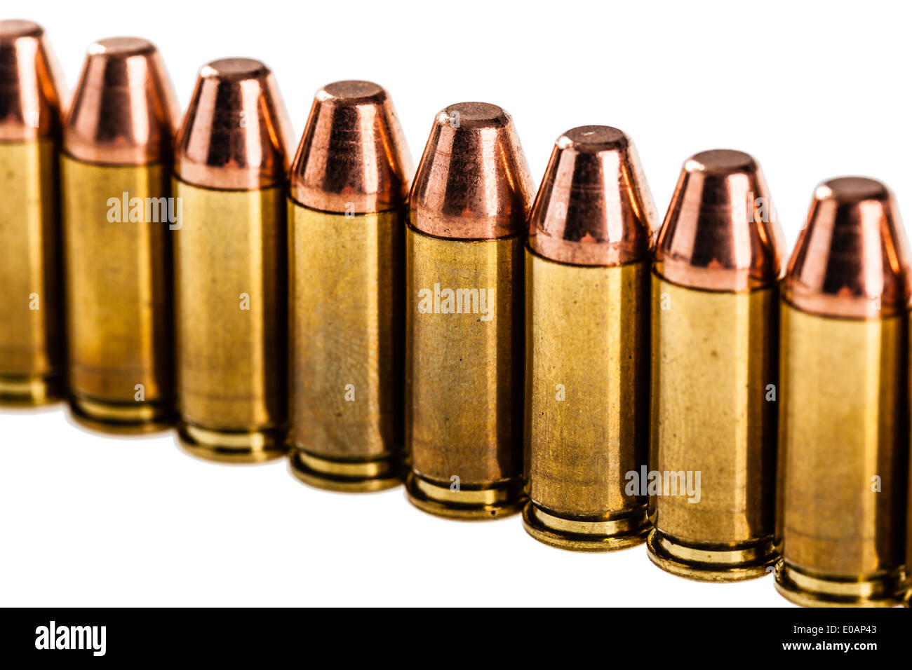Bullets ammo row hi-res stock photography and images - Alamy