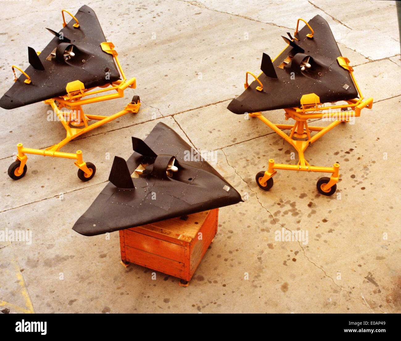 Teledyne Ryan UAV Drone RPV Model 262 Manta Ray Stock Photo - Alamy