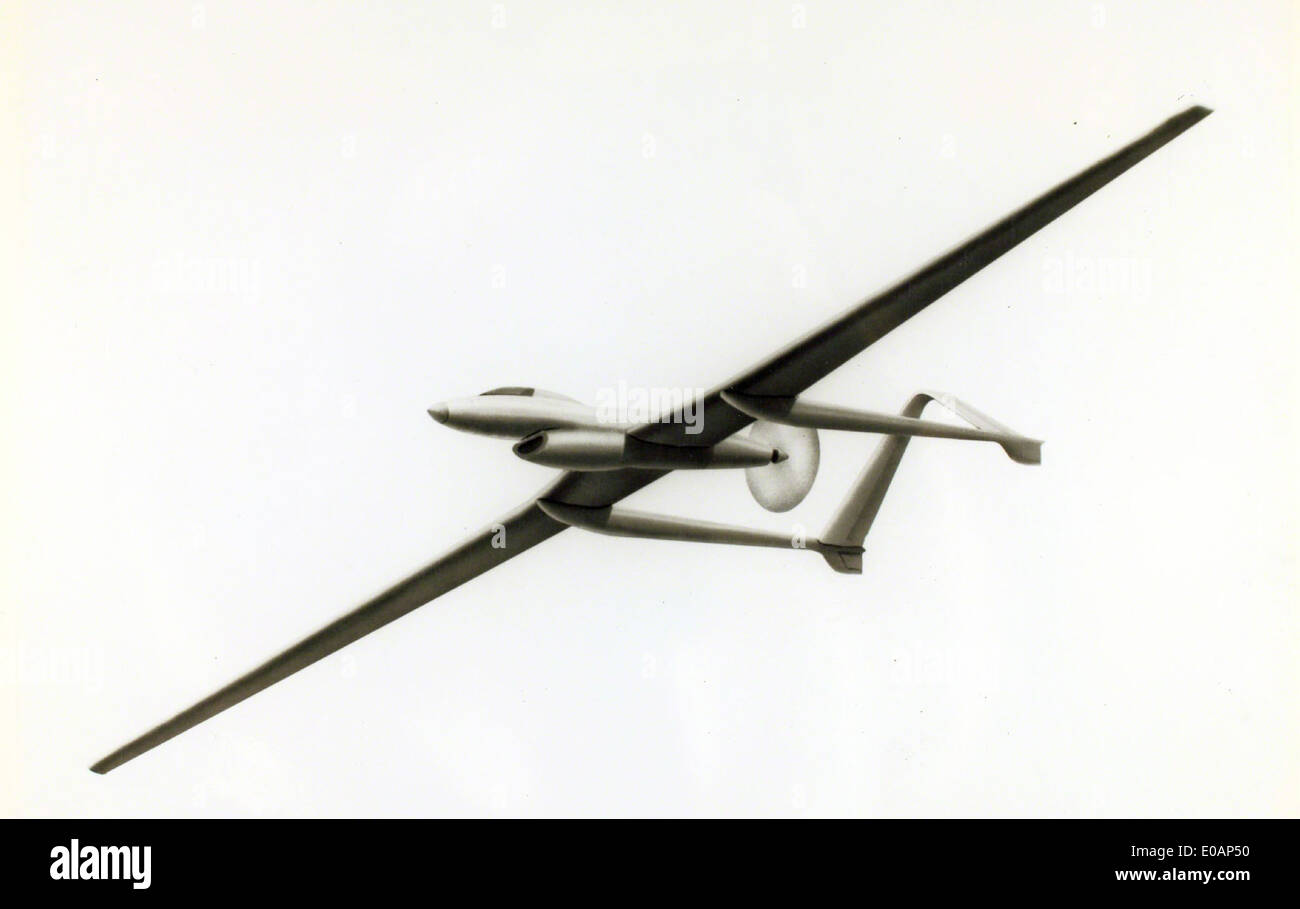 The Teledyne Ryan UAV Drone, also known as a remotely piloted vehicle ...