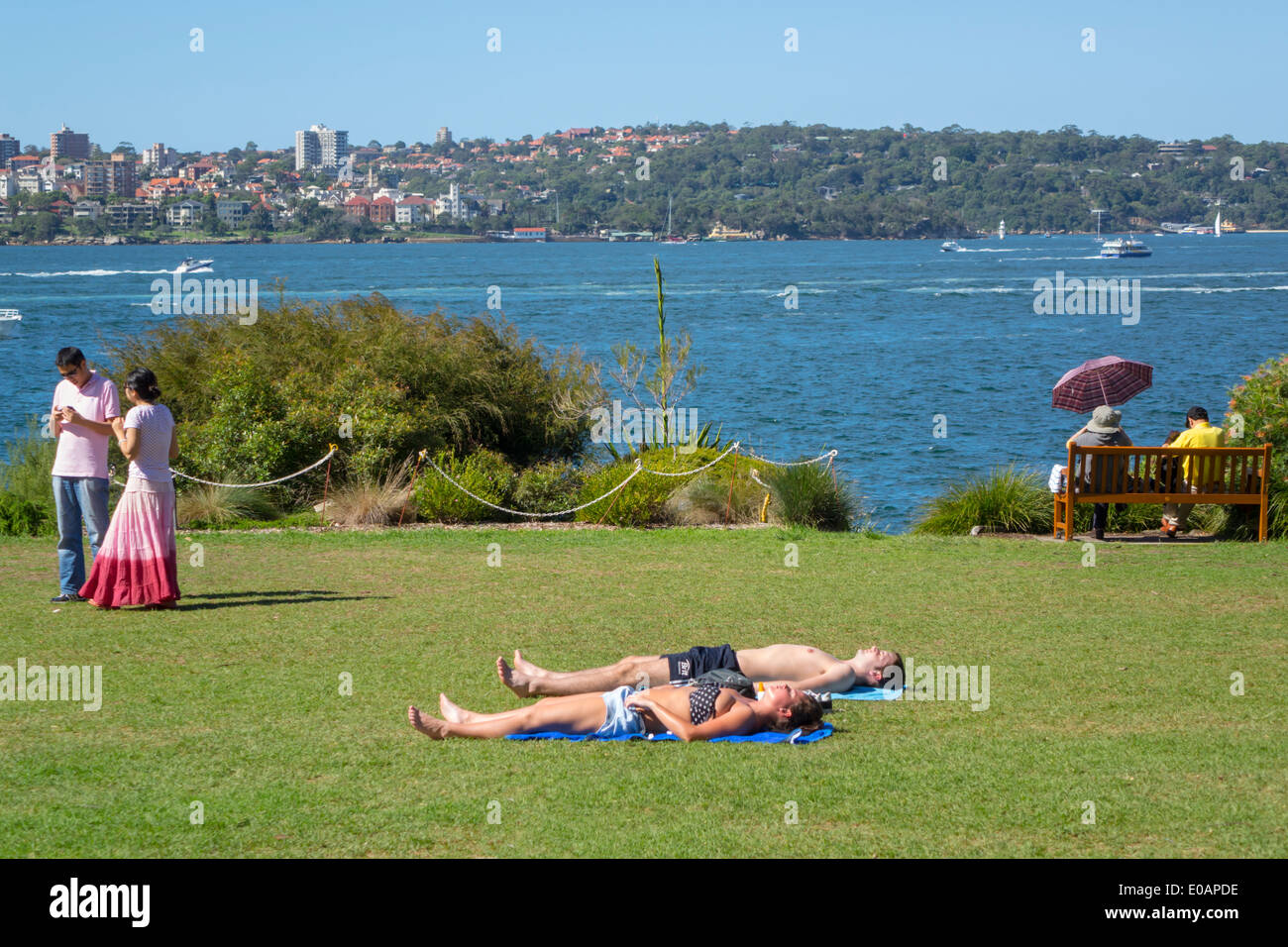 Sydney Australia,New South Wales,Royal Botanic Gardens,Asian Asians ...