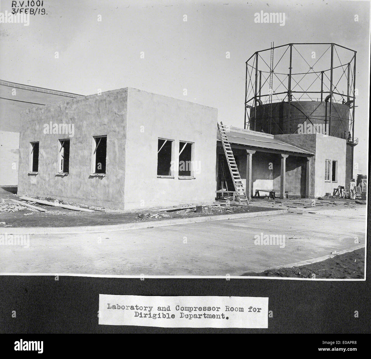 This image captures the Gas Holder at North Island, San Diego, located ...