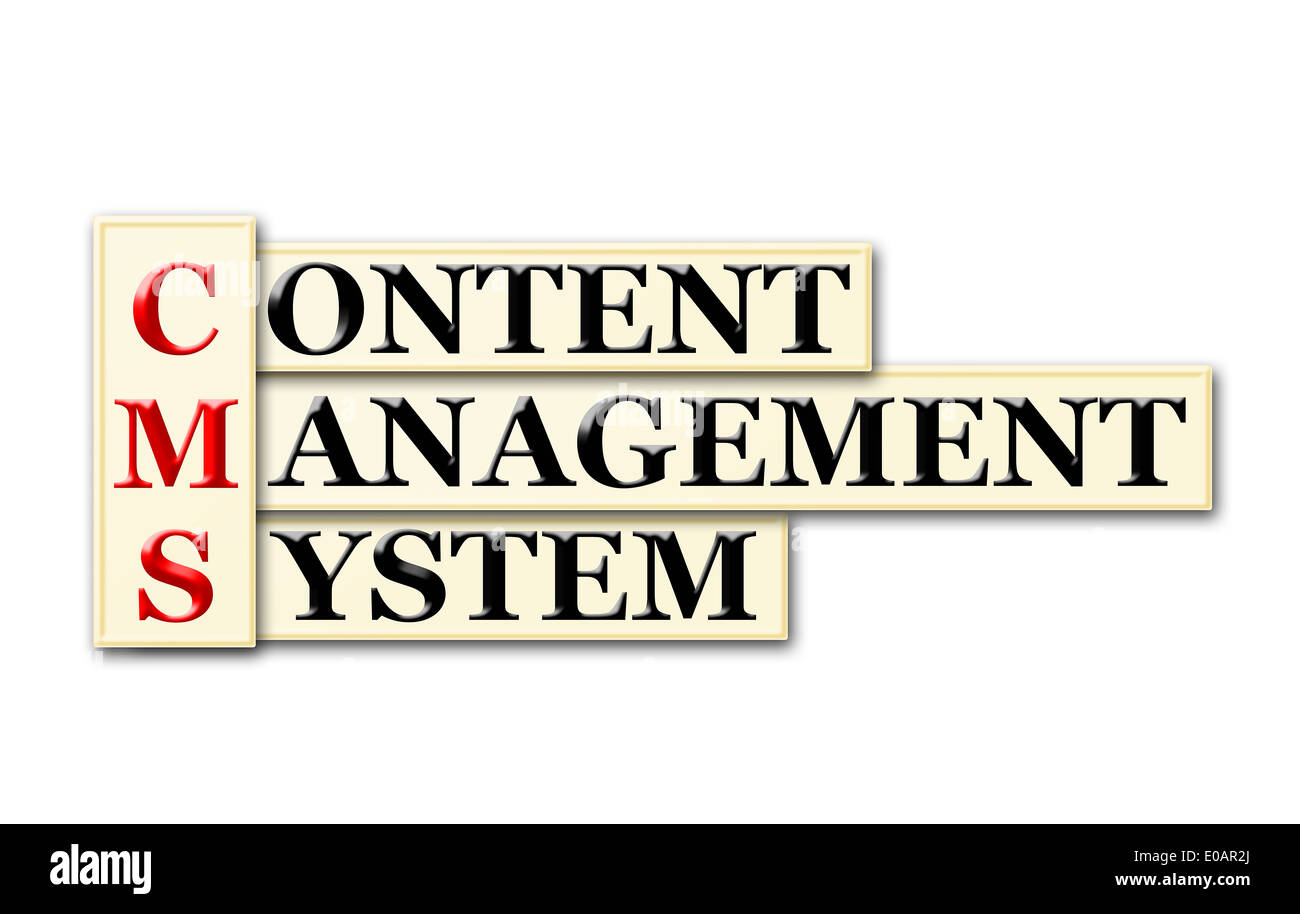 System cms Cut Out Stock Images & Pictures - Alamy