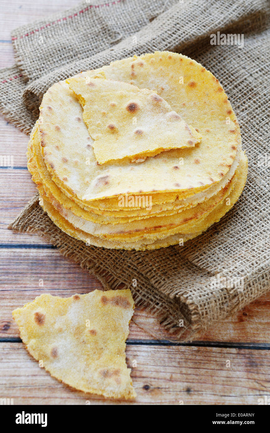 Corn tortillas stack hi-res stock photography and images - Alamy