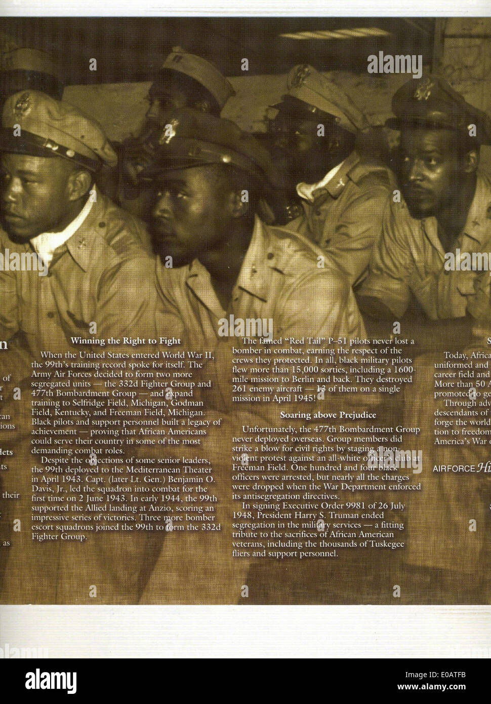 This photo features Leroy Criss, a prominent member of the Tuskegee ...