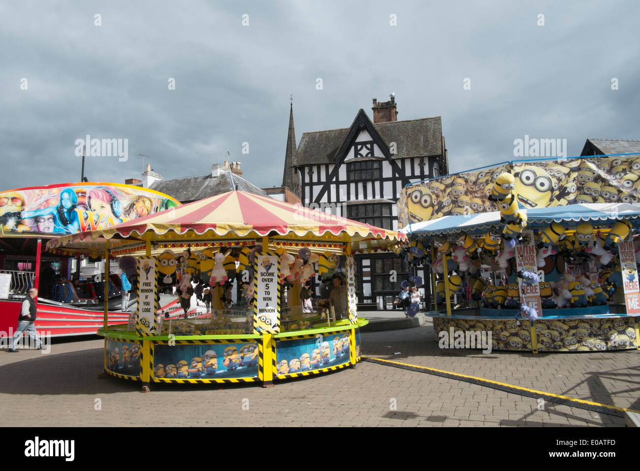 Old fairground rides hi-res stock photography and images - Alamy