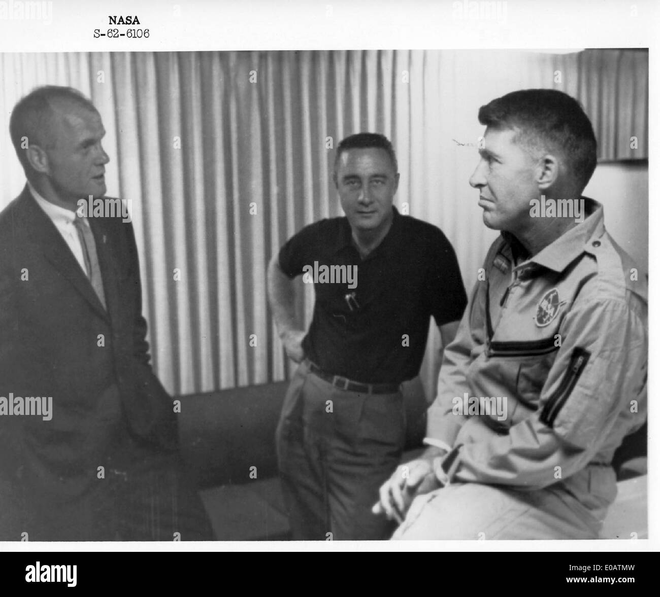 This image features Wally Schirra, one of the original seven astronauts ...