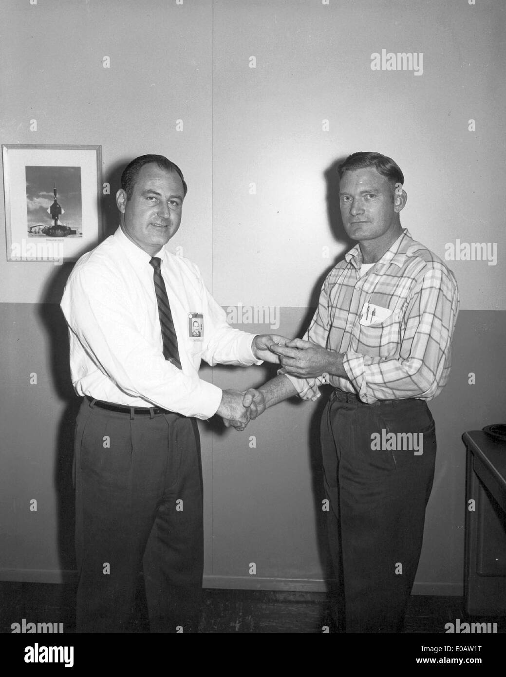 This image features Harold Fisher and Joe Clifton, both key figures in ...