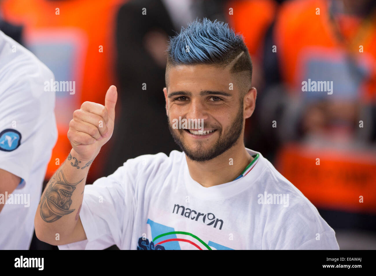 Rome, Italy. 3rd May, 2014. Lorenzo Insigne (Napoli) Football/Soccer ...