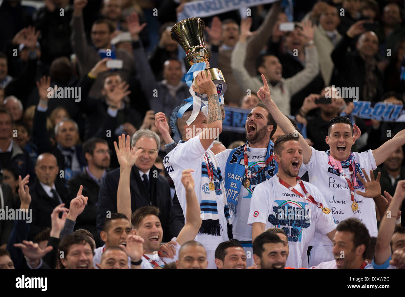 Marek hamsik roma hi-res stock photography and images - Alamy