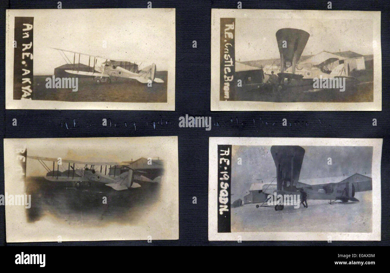 This scrapbook captures various moments and memorabilia from World War ...