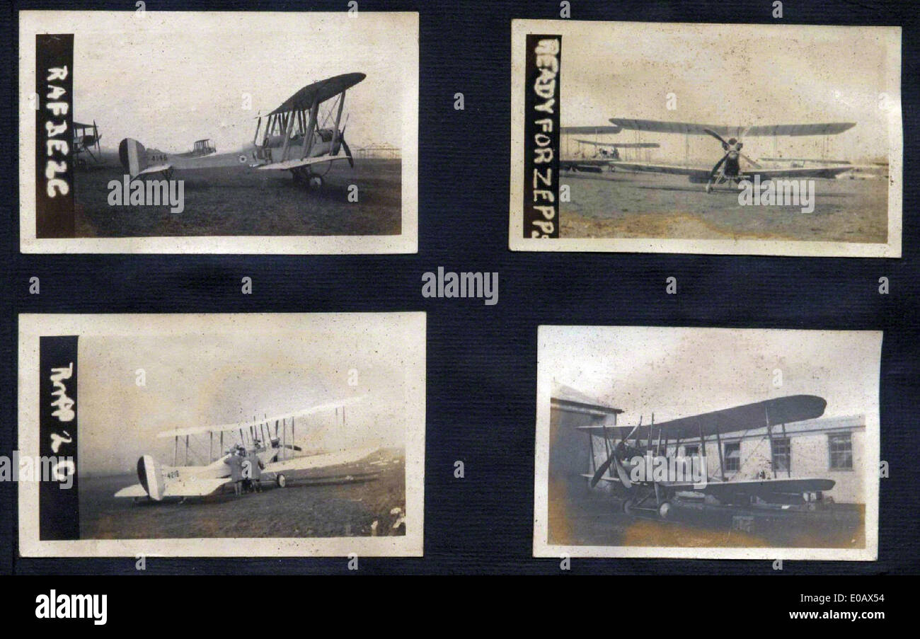 This scrapbook contains a variety of materials related to World War One ...