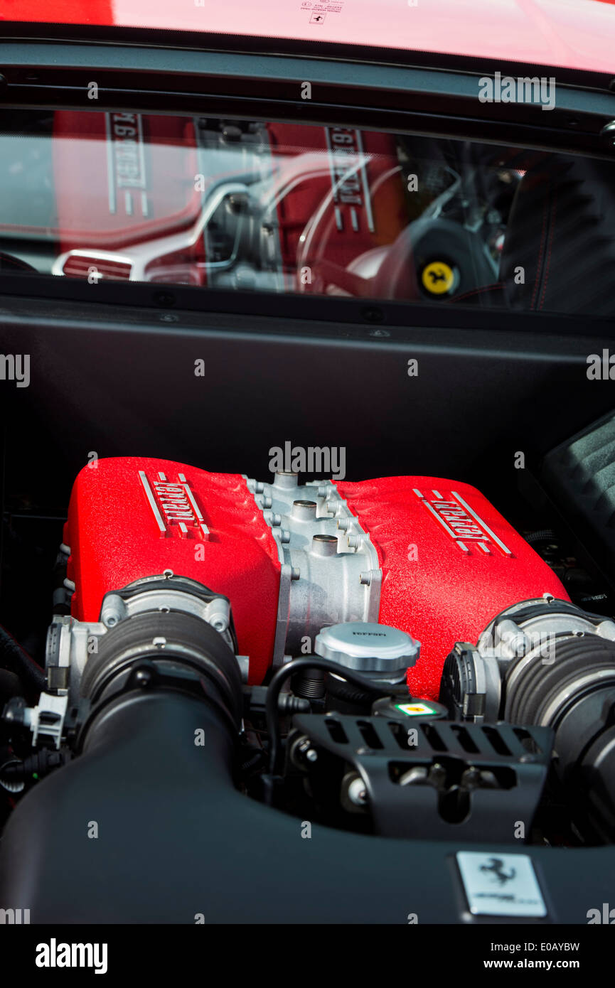 Ferrari 458 Engine Wallpaper