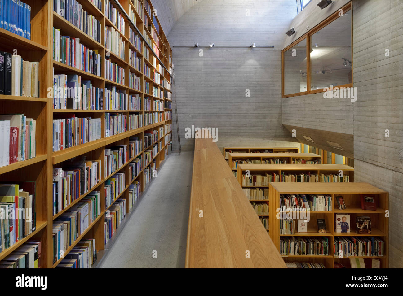 Ivar Aasen Centre, Orsta, Norway. Architect: Sverre Fehn, 2000 Stock ...