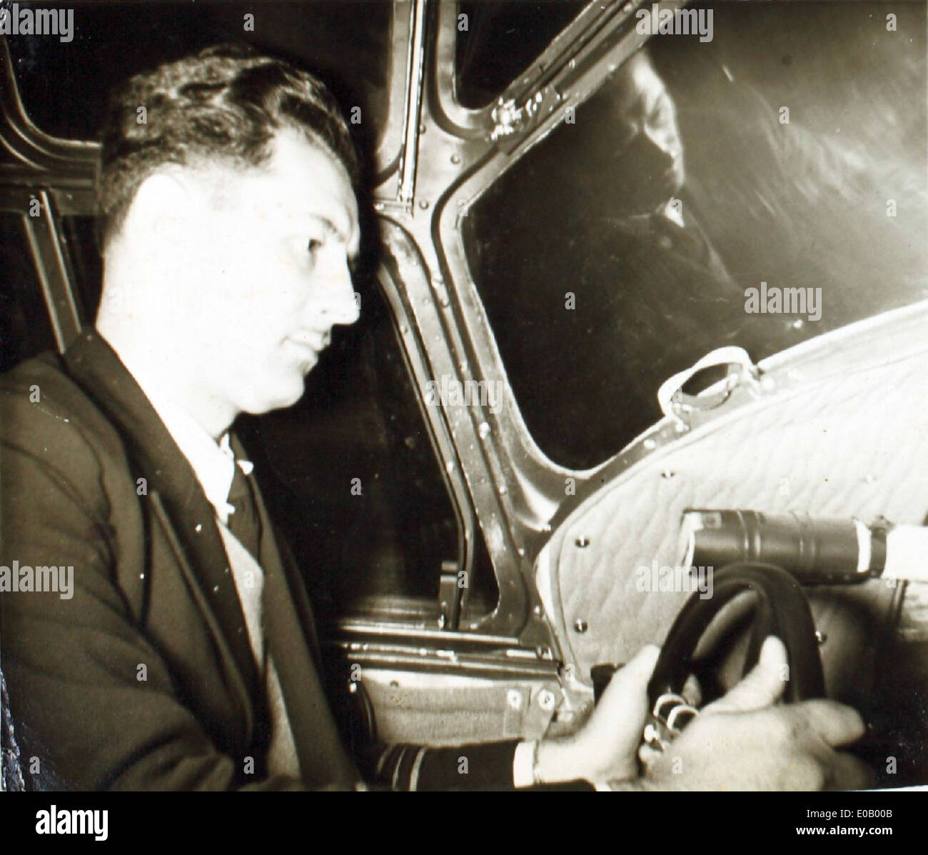 Edwin Newman served with the Royal Air Force (RAF) in the Middle East ...