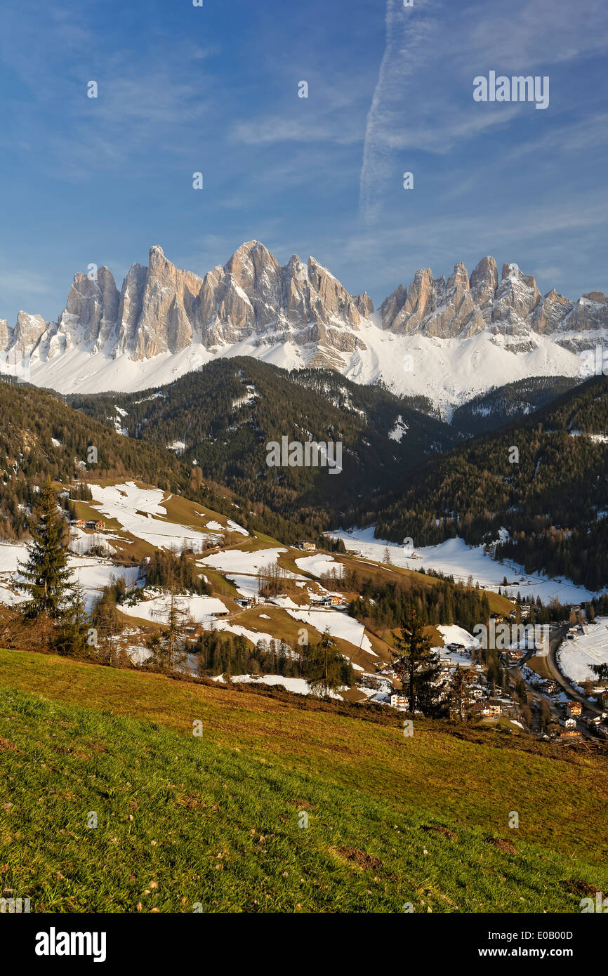 Villnoess valley hi-res stock photography and images - Alamy
