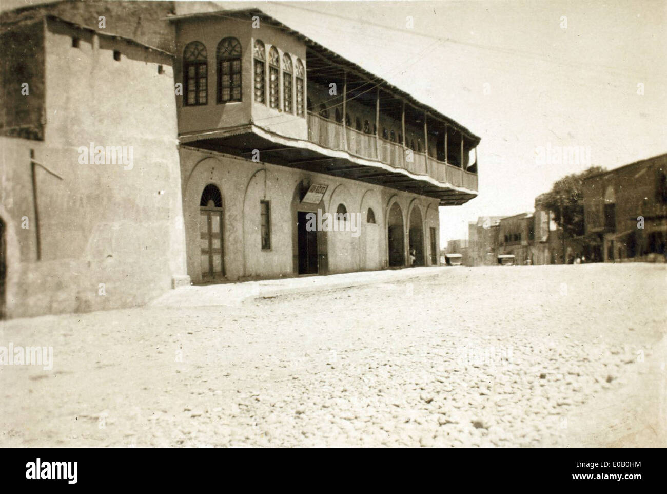 The George Hostel was an essential part of British operations in the ...