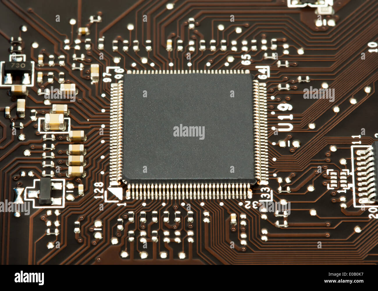 Closeup printed circuit board hi-res stock photography and images - Alamy