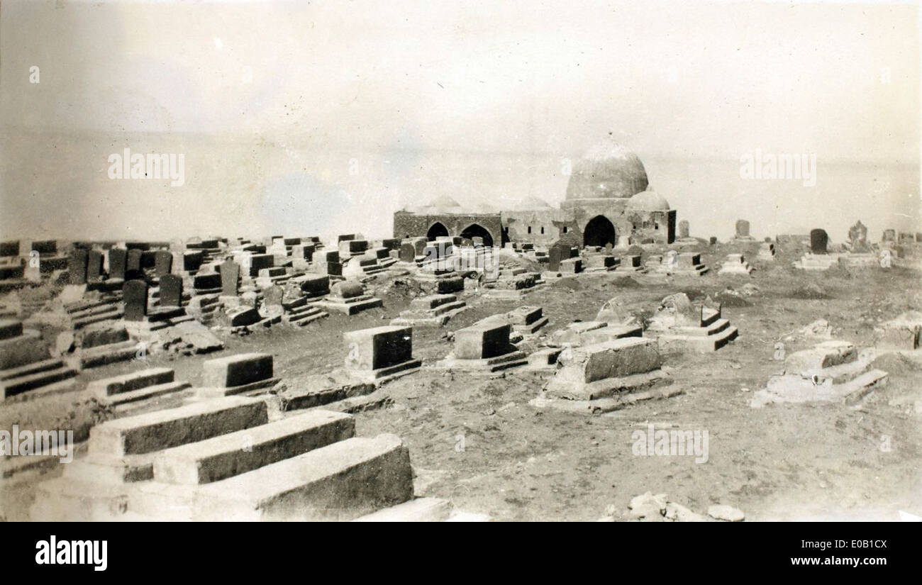 The gravestone of Edwin Newman, located in a military cemetery in Iraq ...