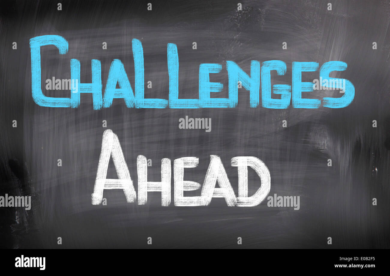 Challenges Ahead Concept Stock Photo - Alamy