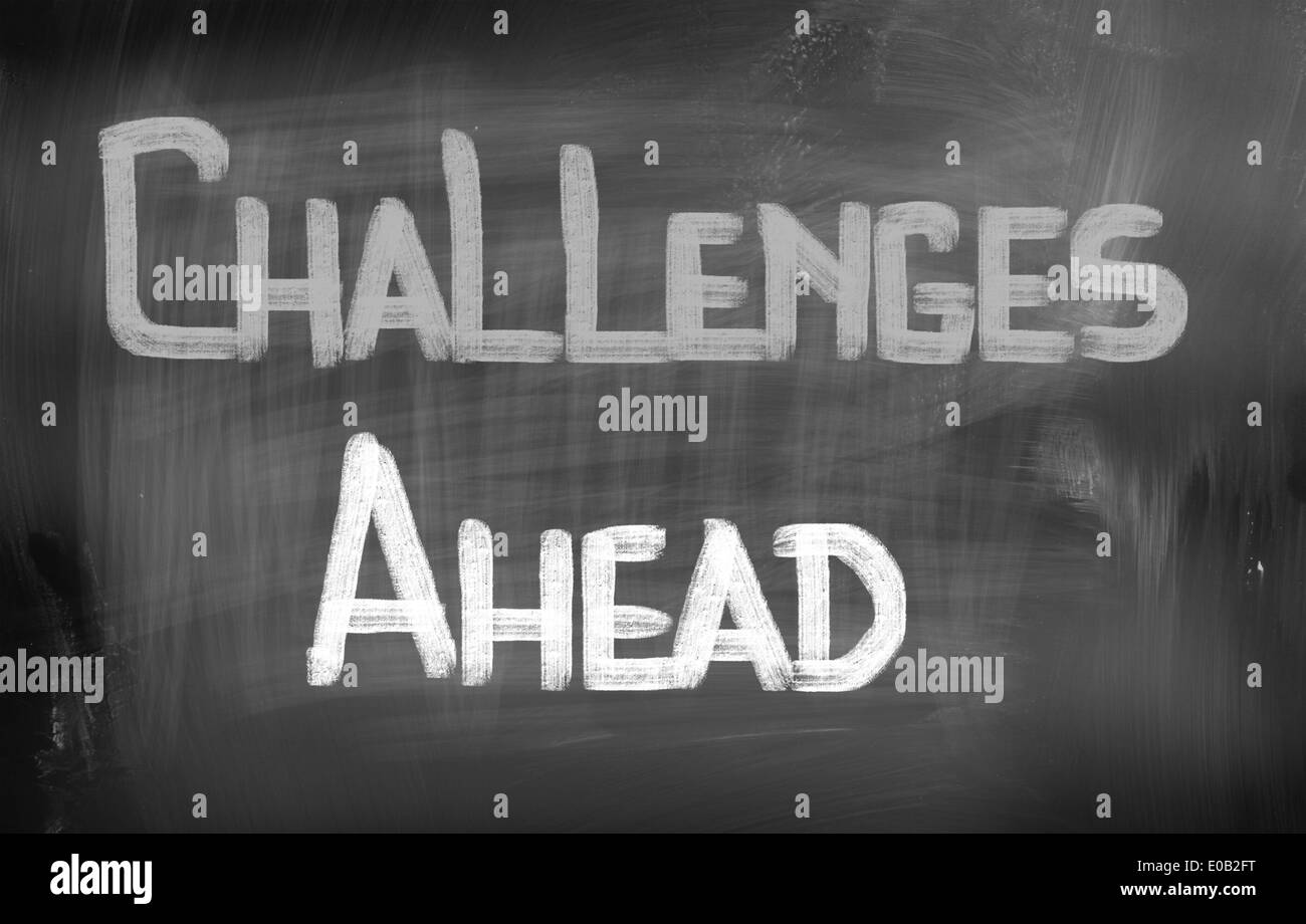 Challenges Ahead Concept Stock Photo - Alamy