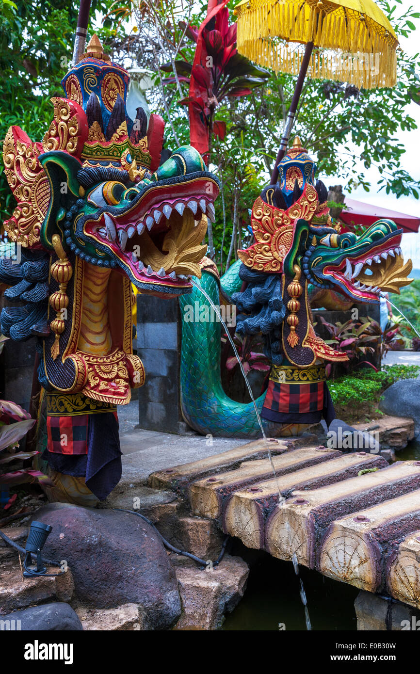 Colourful dragons, Bali Indonesia Stock Photo - Alamy