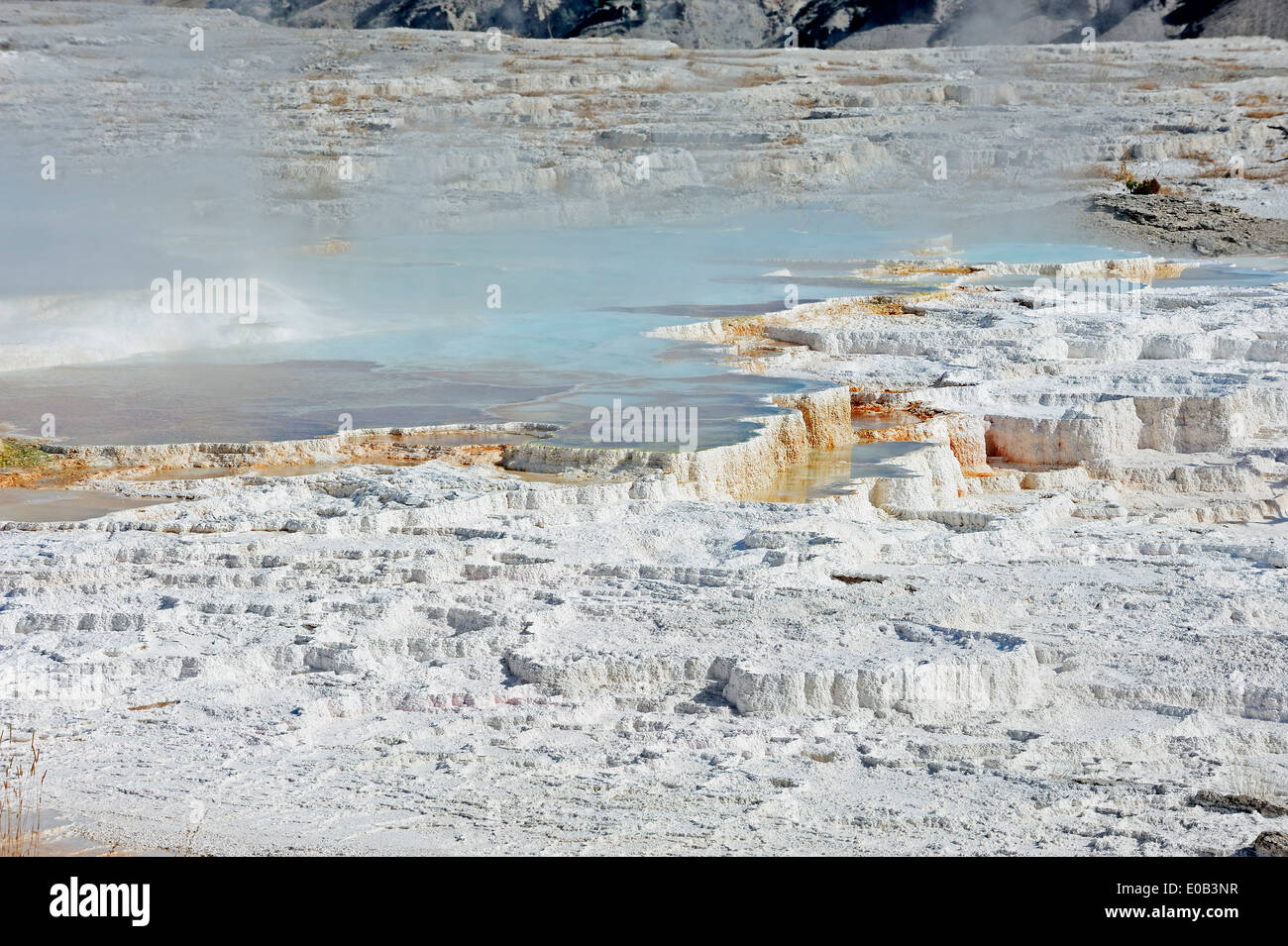 Travertine terrace hi-res stock photography and images - Alamy