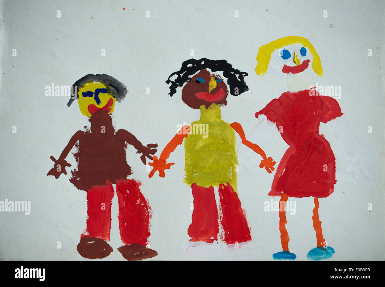 Childrens drawing hi-res stock photography and images - Alamy