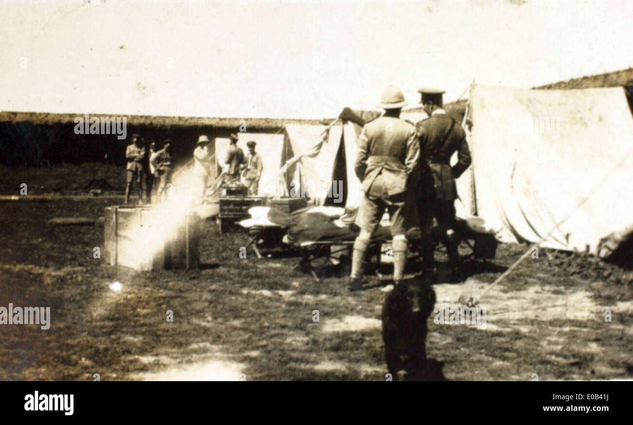 This image by Edwin Newman shows a billet for RAF officers in Iraq ...