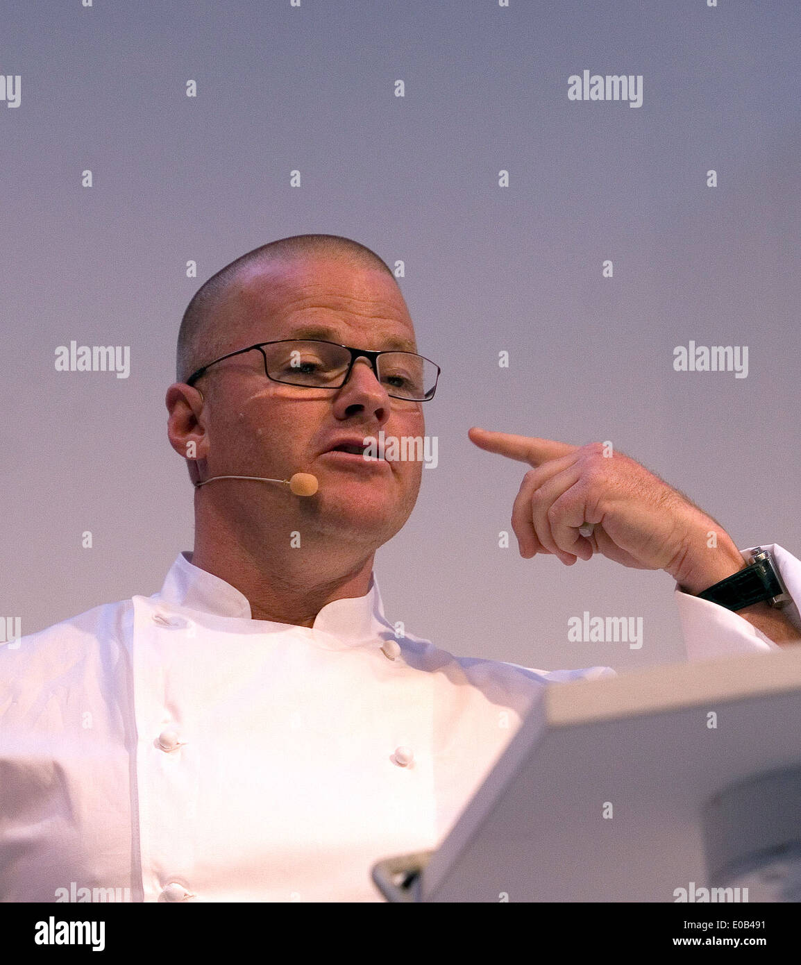 Michelin star chef and owner of 'The Fat Duck' restaurant Heston ...