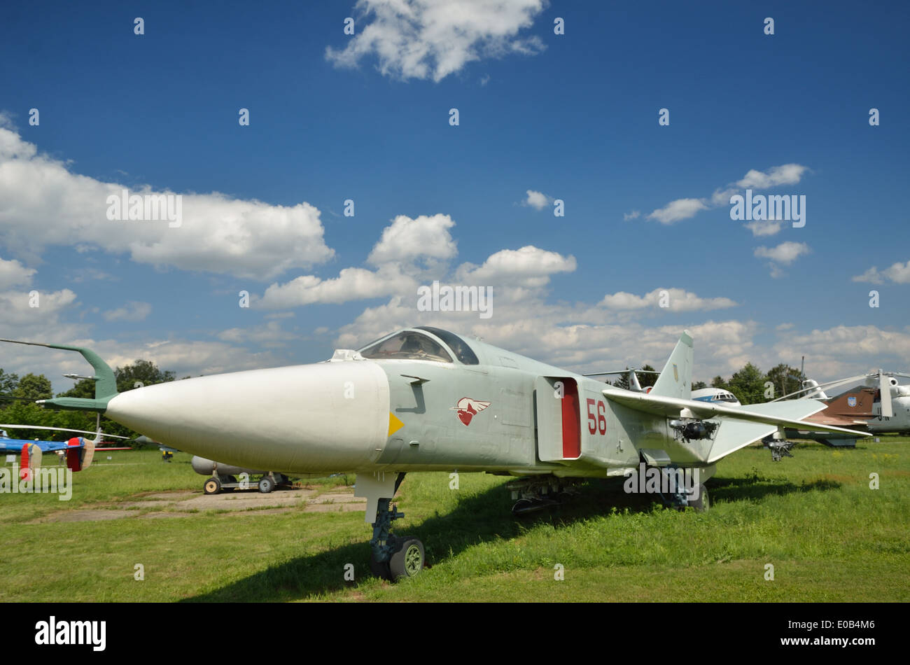 Soviet military aircraft Stock Photo - Alamy