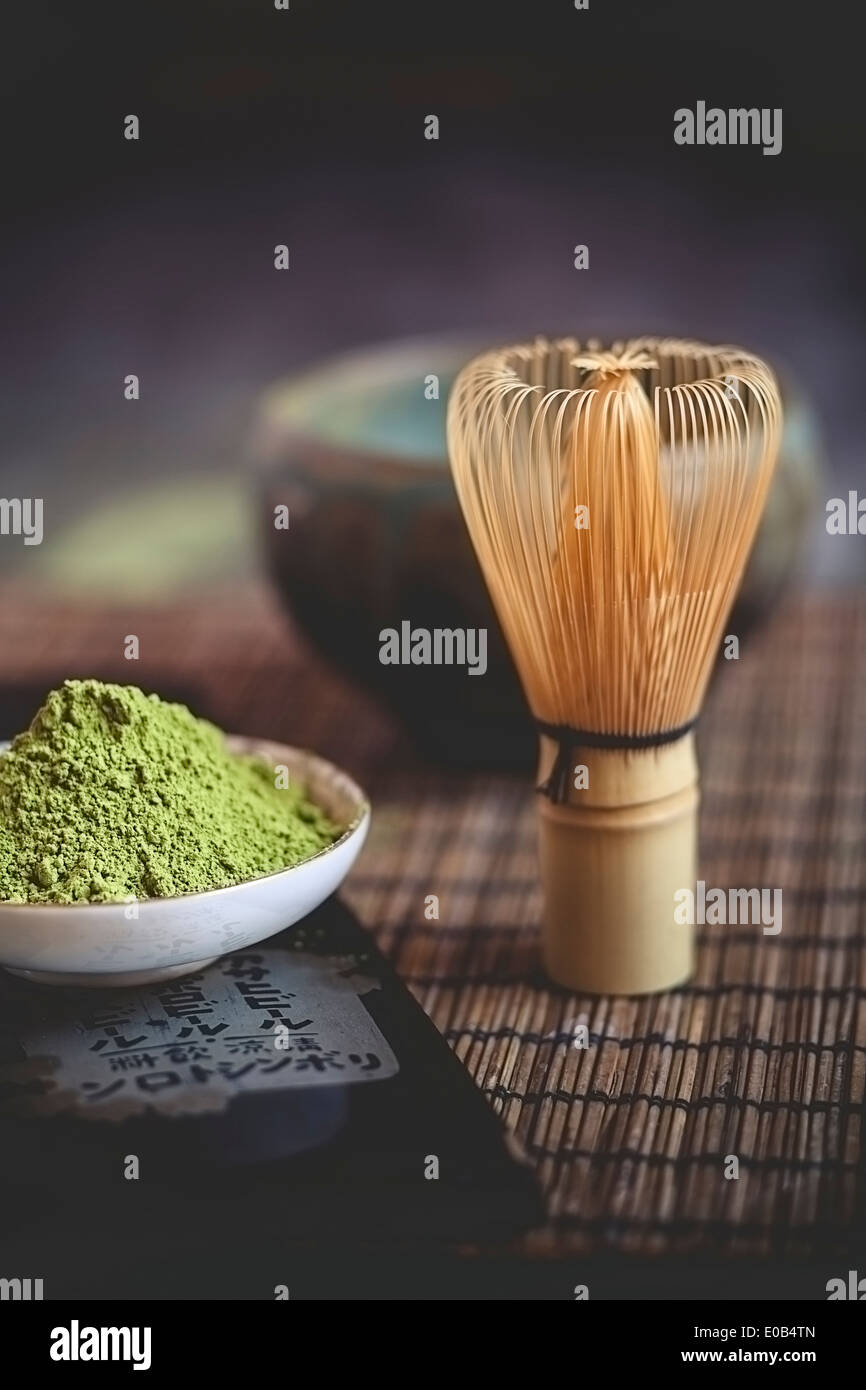 Japanese matcha tea Stock Photo - Alamy