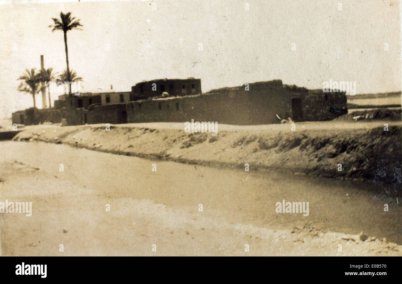 This image shows a pumping station in Helwan, Iraq, operated during the ...