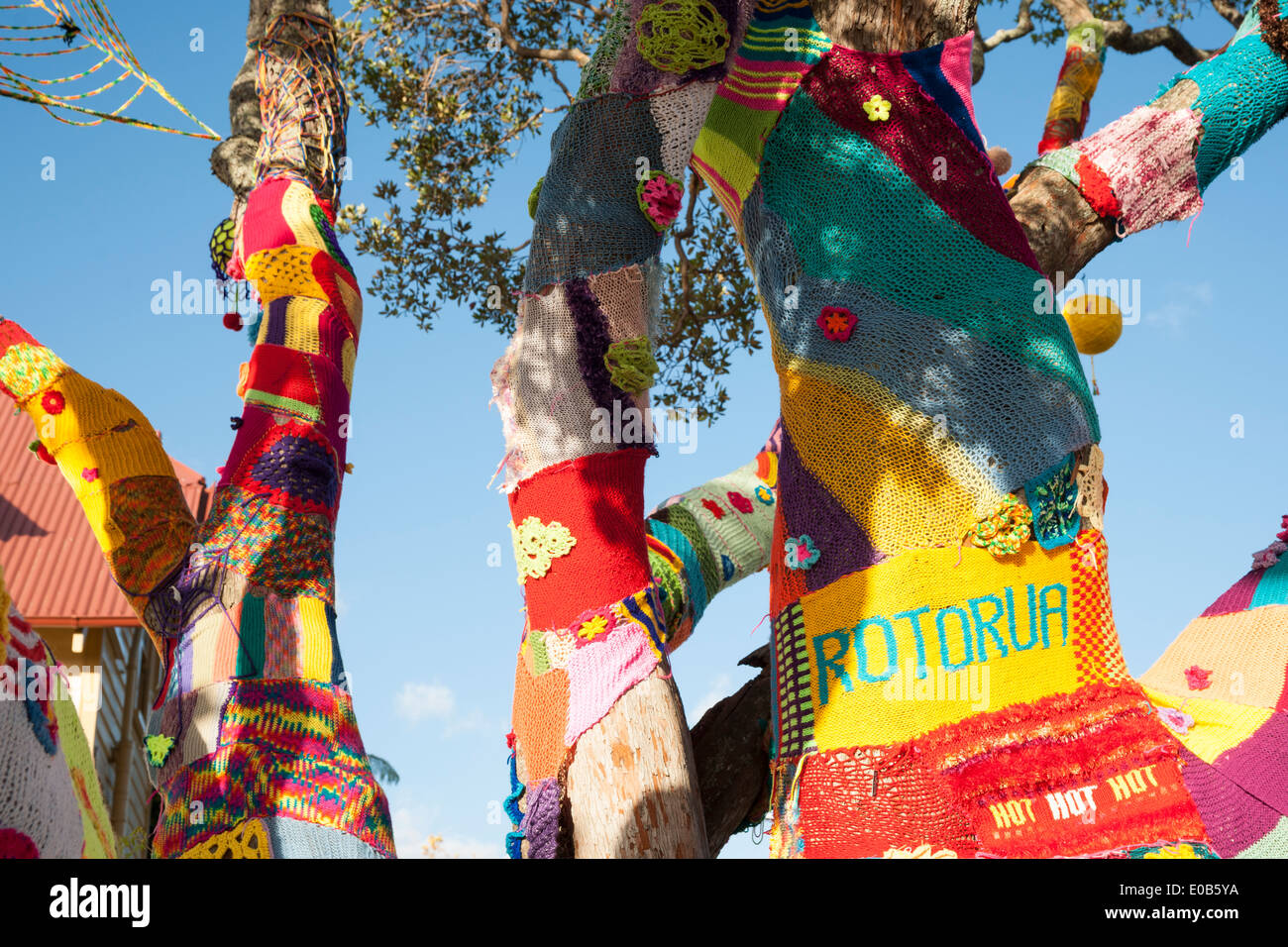Yarn bomb hi-res stock photography and images - Alamy