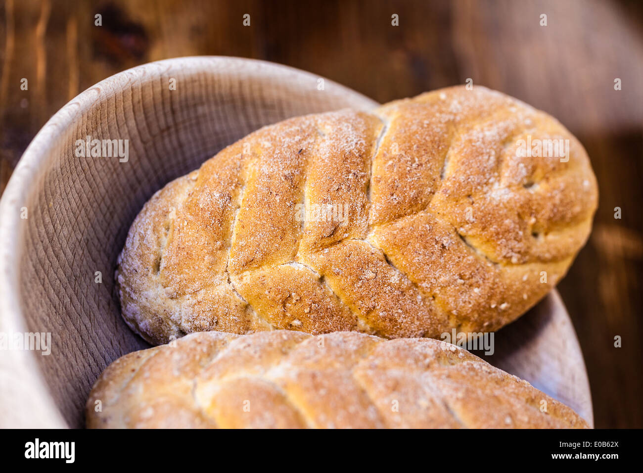 Two fresh loaves bread hi-res stock photography and images - Alamy