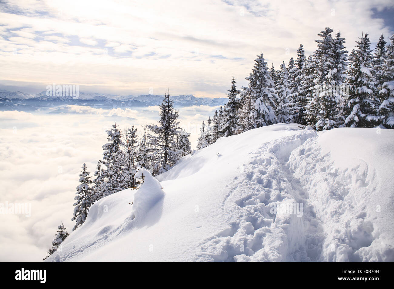 Schneeberg mountain at kufstein in alps hi-res stock photography and ...
