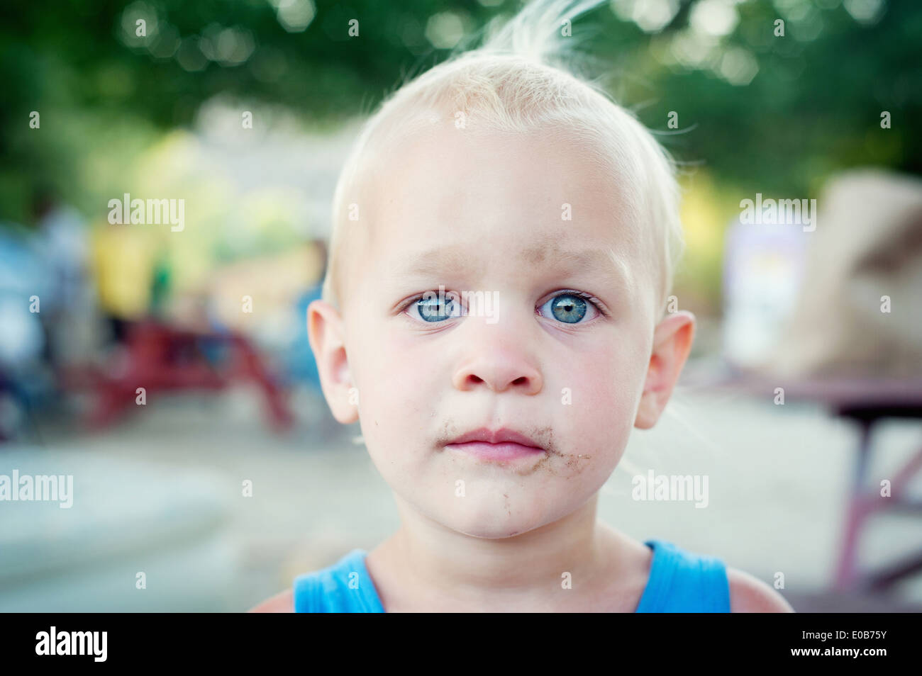 Blond hair blue eyed boy hi-res stock photography and images - Alamy