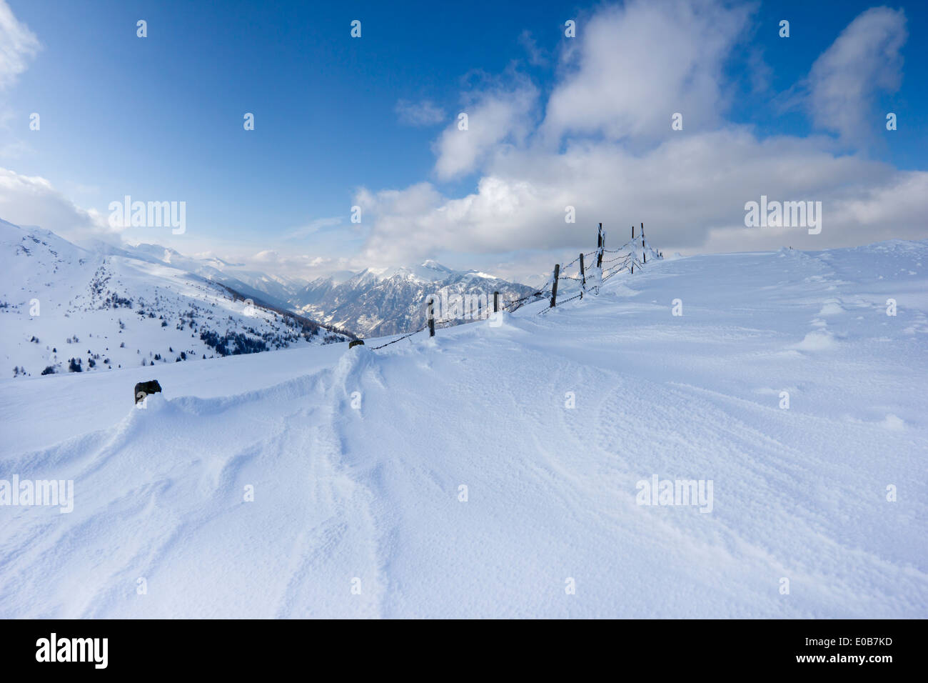 View of aineck mountain at katschberg hi-res stock photography and ...