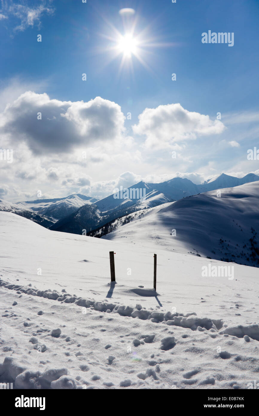 View of aineck mountain at katschberg hi-res stock photography and ...