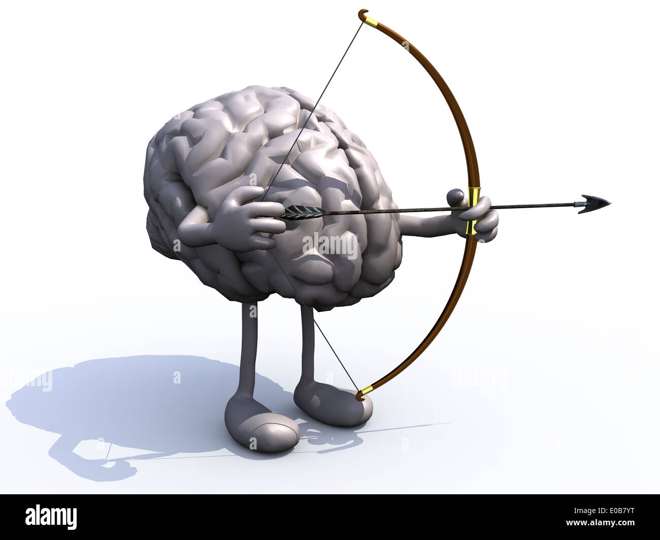 Death with bow and arrow hi-res stock photography and images - Alamy