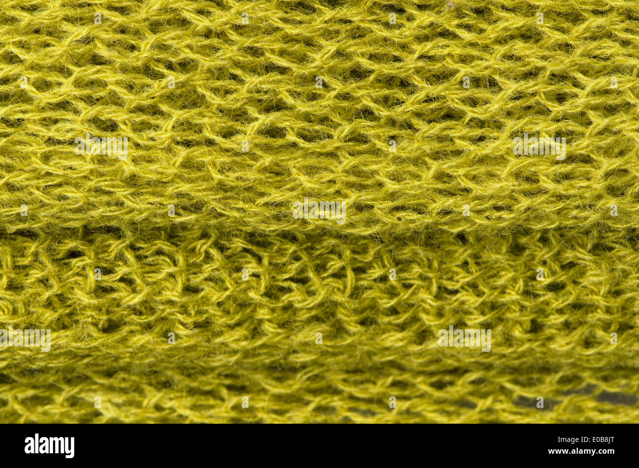 Green wool texture closeup, can be used as background Stock Photo - Alamy