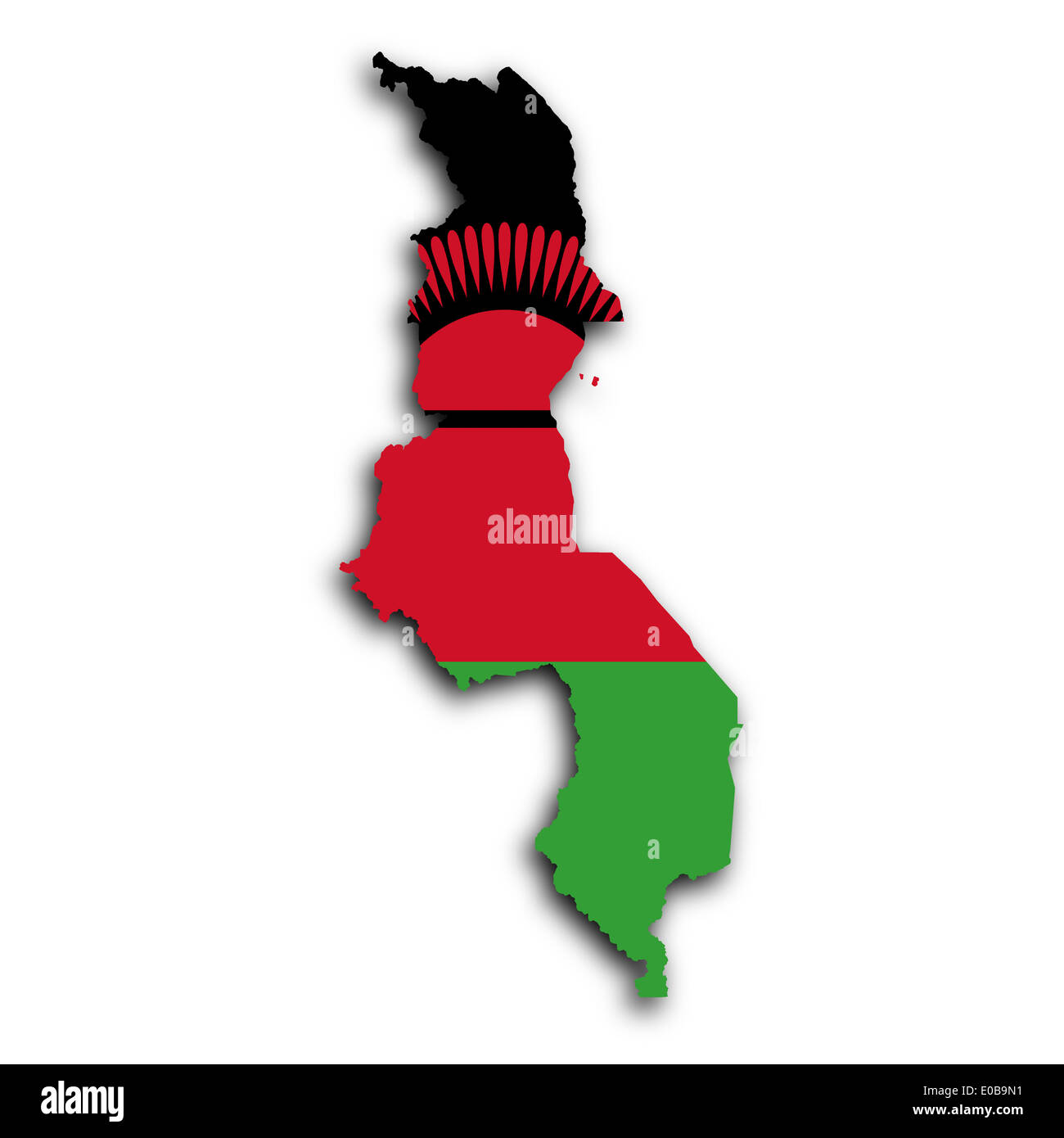 Political Map Of Malawi