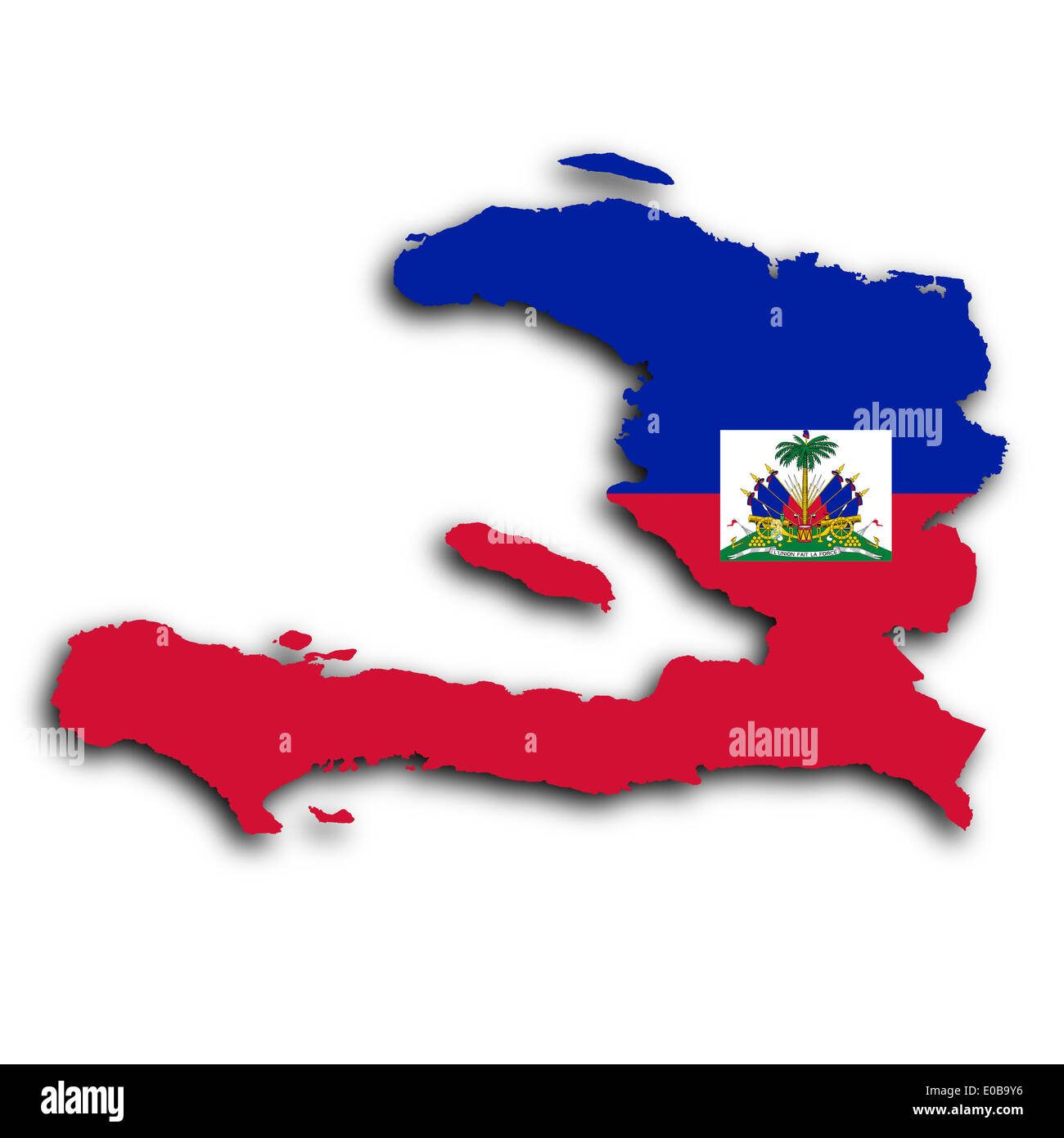 Map of haiti hi-res stock photography and images - Alamy