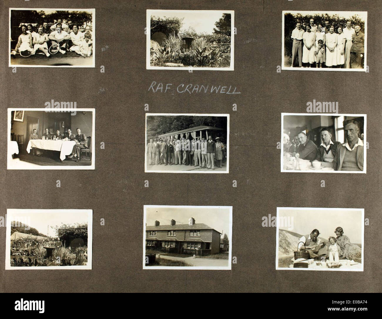 This photograph, taken by Edwin Newman, shows an aerial view of the ...