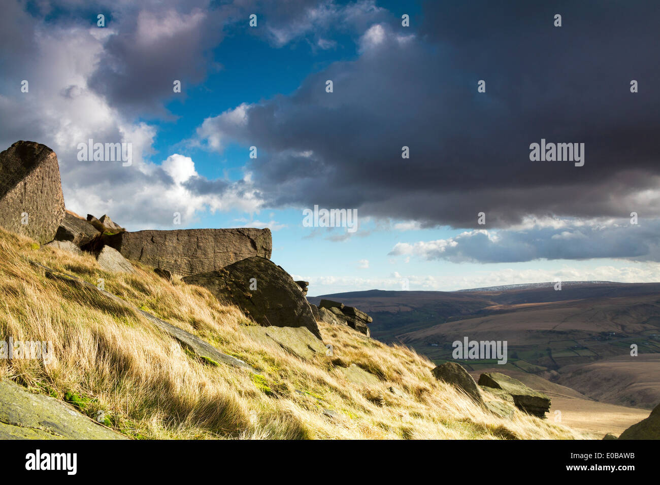 Buckstone edge calderdale west yorkshire Stock Photo - Alamy