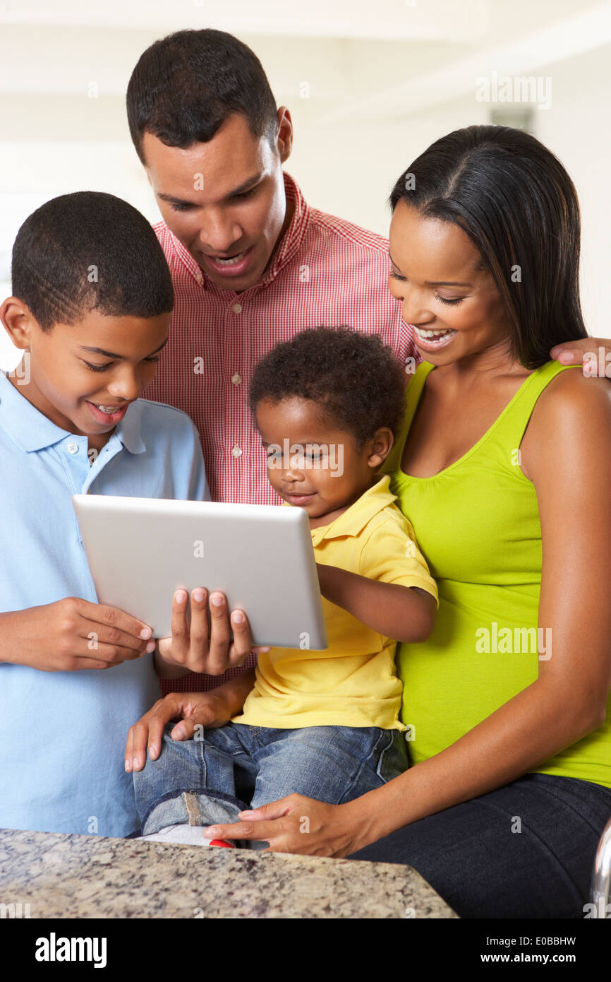 Old women using computer in kitchen hi-res stock photography and images ...