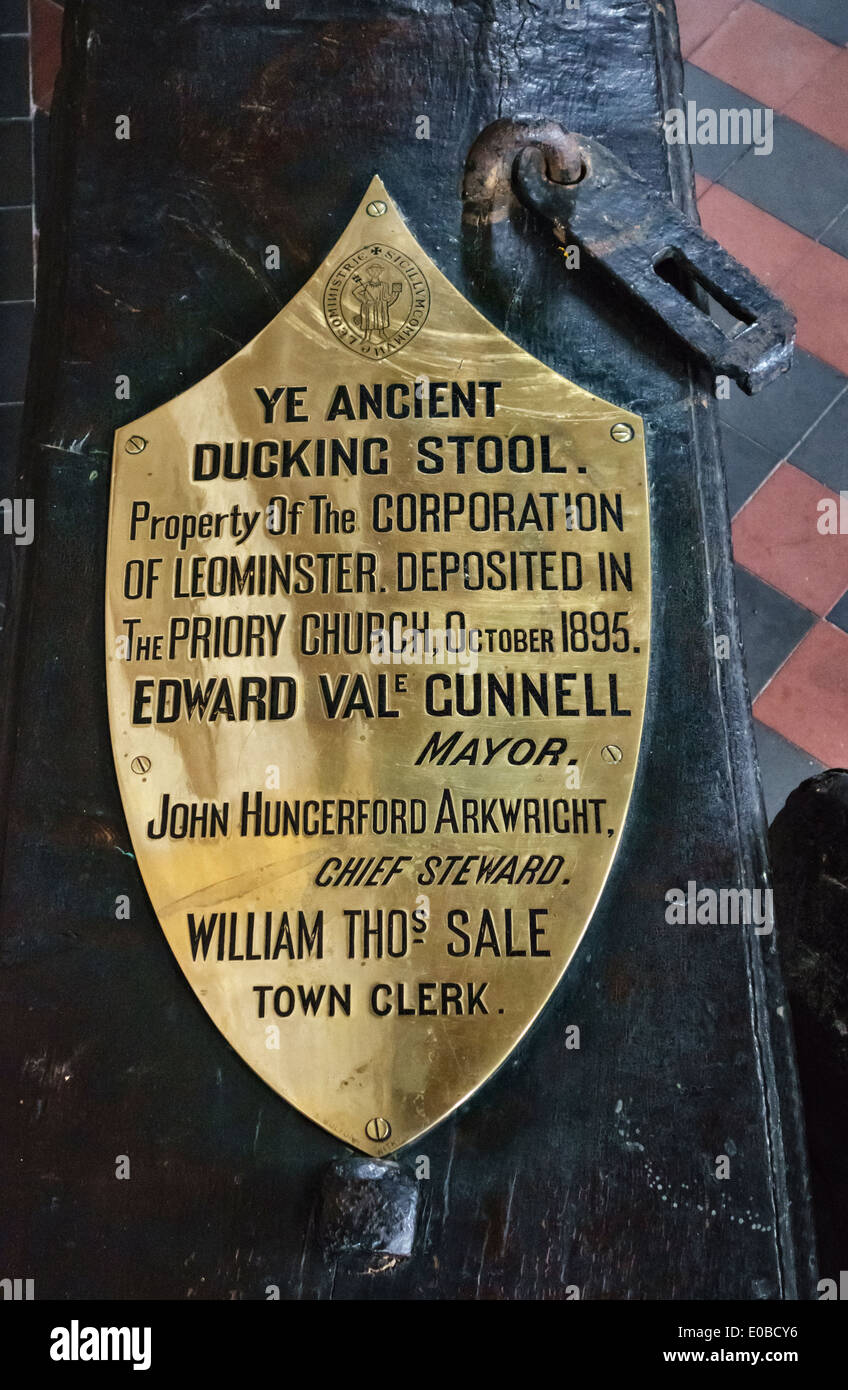 Ducking stool hi-res stock photography and images - Alamy