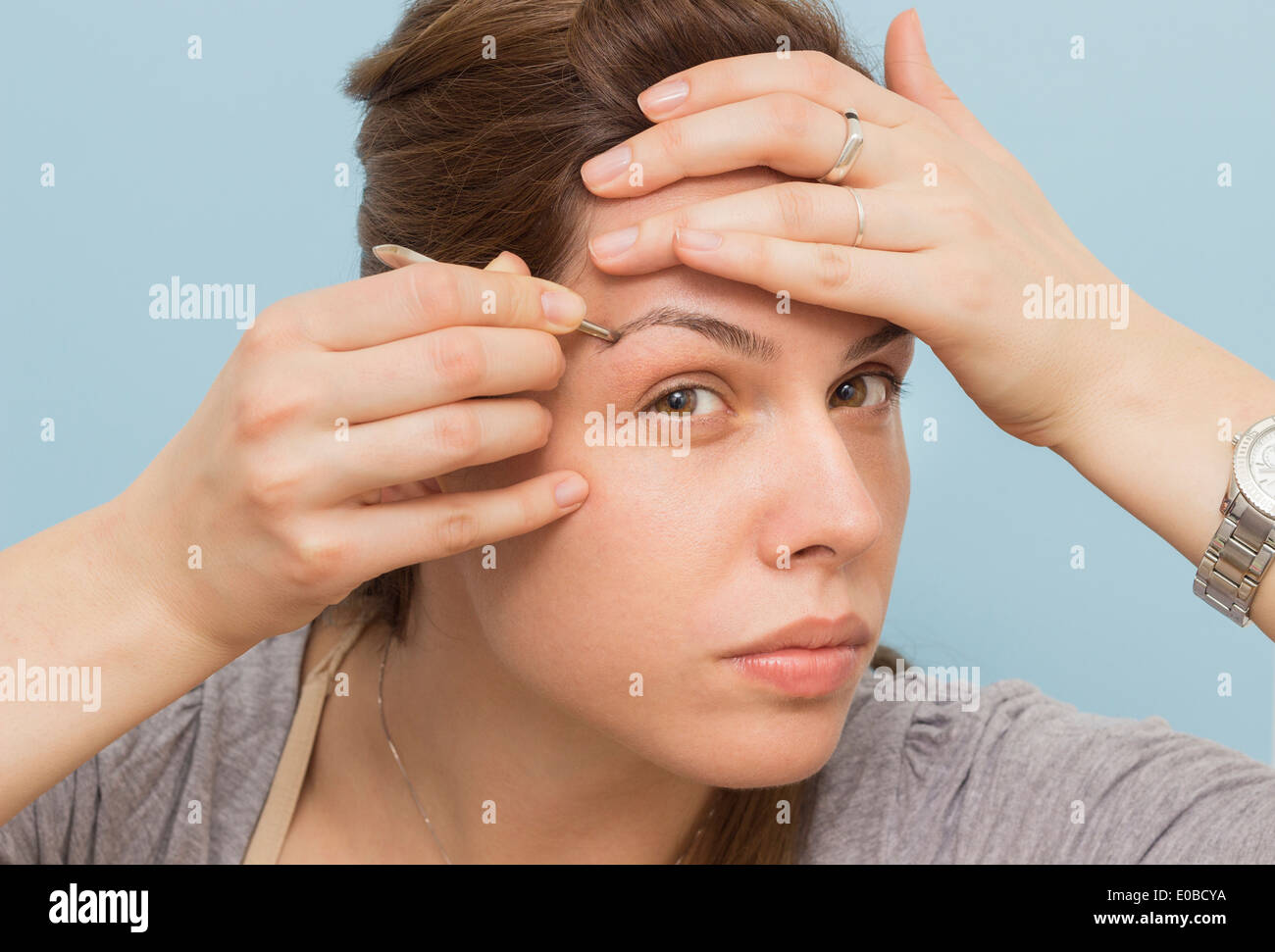Eyebrows hi-res stock photography and images - Alamy