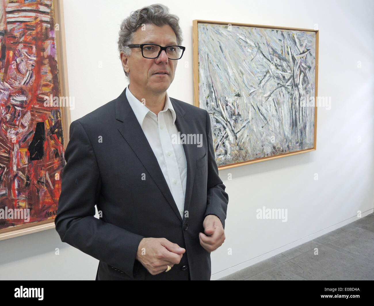 Bern, Switzerland. 08th May, 2014. Swiss art historian Matthias Frehner ...