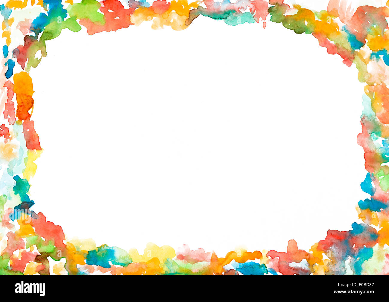 Watercolor frame hi-res stock photography and images - Alamy