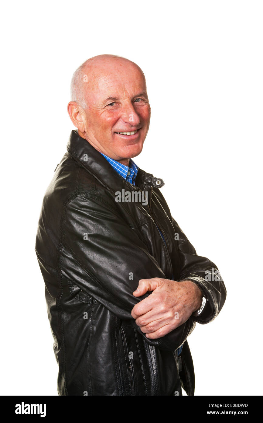 Senior citizens portrait. Portrait of a friendly older man Stock Photo ...